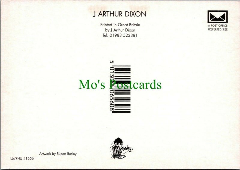 Comic Postcard - Wales - Beginners 'Welsh', Lesson One, Artist Besley ...