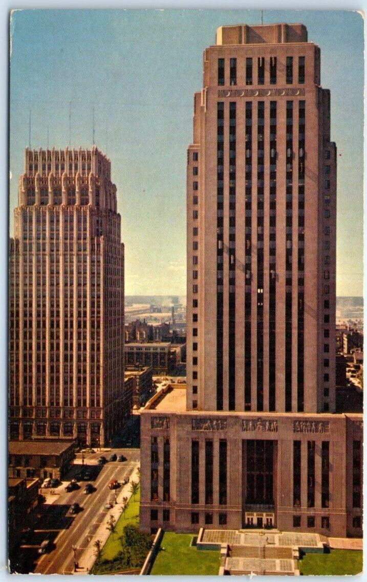 The Telephone Building (Left) and City Hall (Right), Kansas City ...