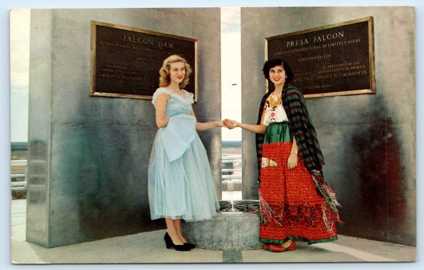 FALCON DAM Dedication, Texas-Mexico ~ BEATRICE HINOJOSA and HILDA MUNOZ ...