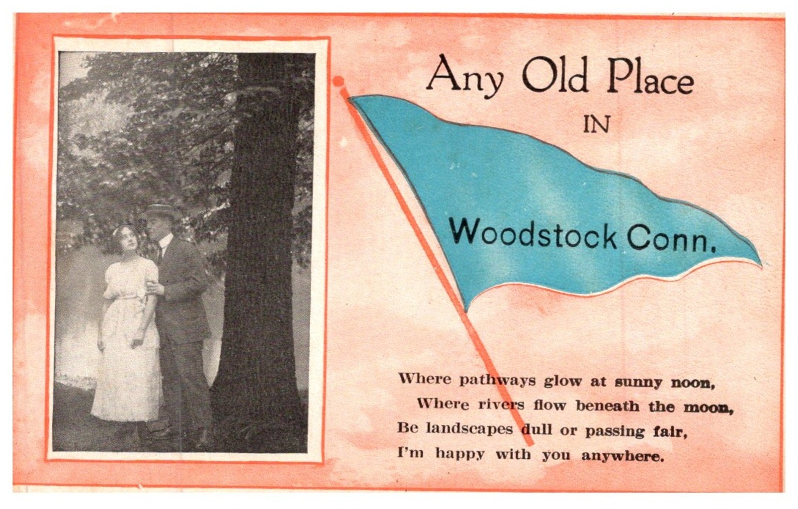Connecticut Woodstock , Banner , Poem | United States - Connecticut ...