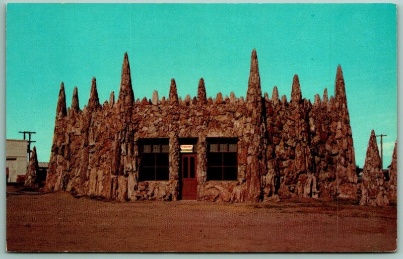 Museum in Petrified Wood Park Lemmon South Dakota SD UNP Chrome ...