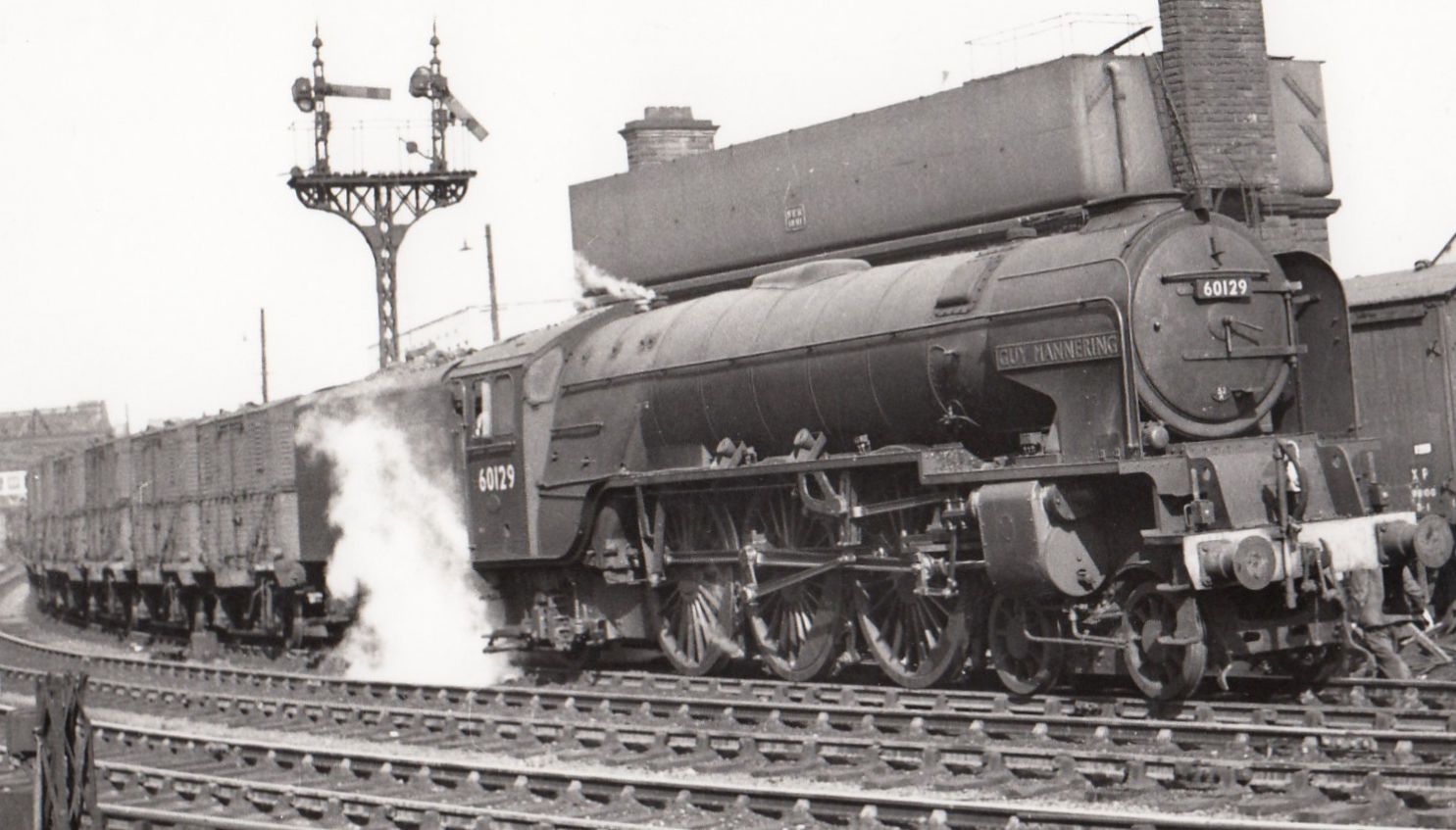 LNER 4-6-2- Pacific Class 60129 Guy Mannering Train Photo | Topics ...