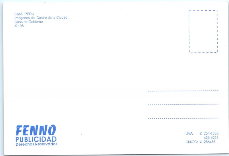 c1970s Lima, Peru Cathedral Plaza de Armas City Views Collage Chrome ...