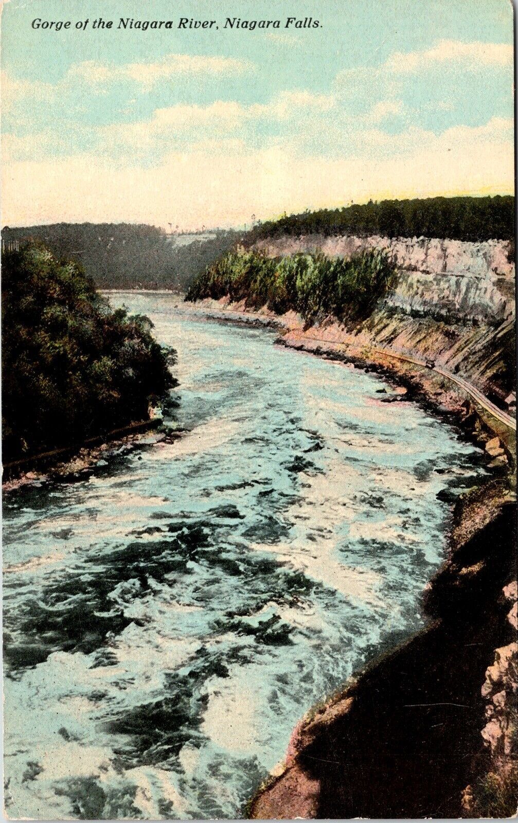 Niagara River Gorge Niagara Falls Canada Scenic Overlook Road DB ...