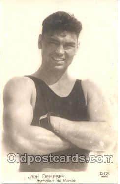 Jack Dempsey Boxing Jack Dempsey Unused | Topics - Sports - Boxing ...