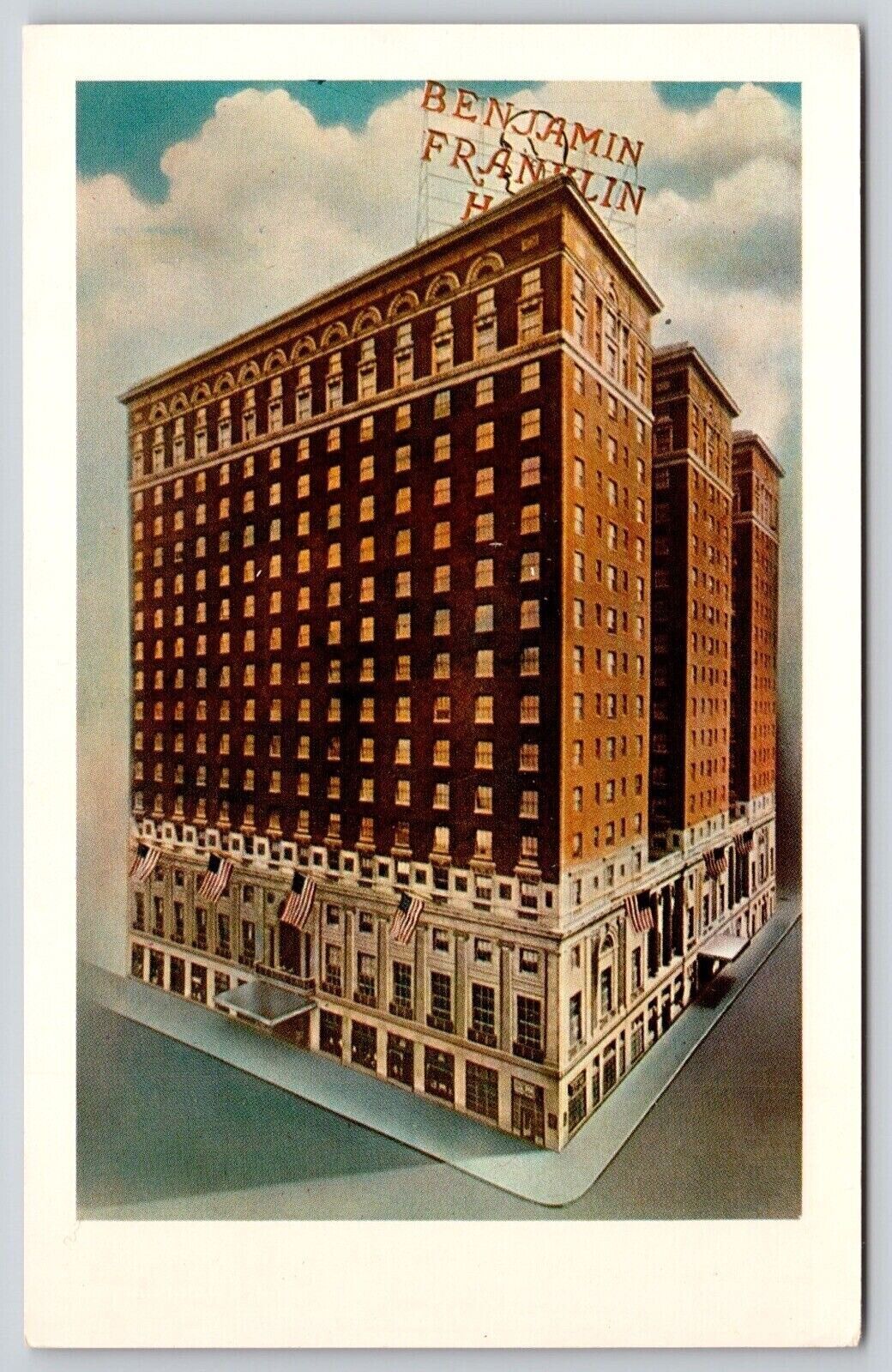 Philadelphia Pennsylvania Benjamin Franklin Hotel Streetview WB ...