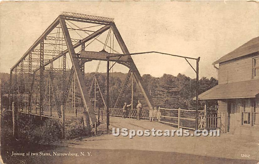 Joining of Two States - Narrowsburg, New York | United States - New ...