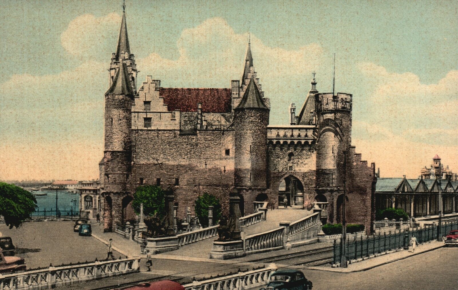 Vintage Postcard Antwerpen Het Steen Anvers Le Steen Historical ... Vintage Postcard Antwerpen Het Steen Anvers Le Steen Historical ...
