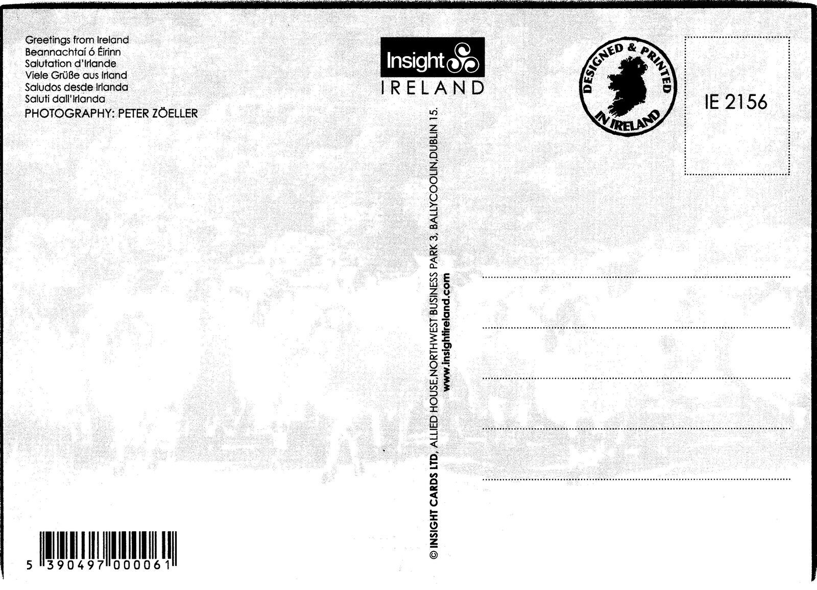 Continental Size Postcard Sights Scenes & Culture of Ireland 1960s to ...