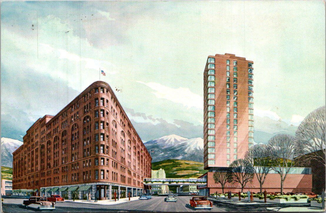 Colorado Denver The Brown Palace Hotel 1968 | United States - Colorado ...