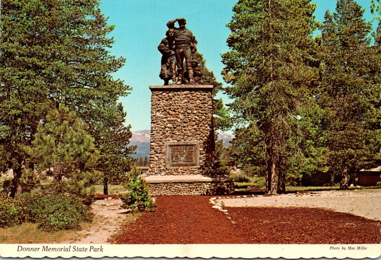 California Donner Lake Donner Memorial State Park Showing Donner ...