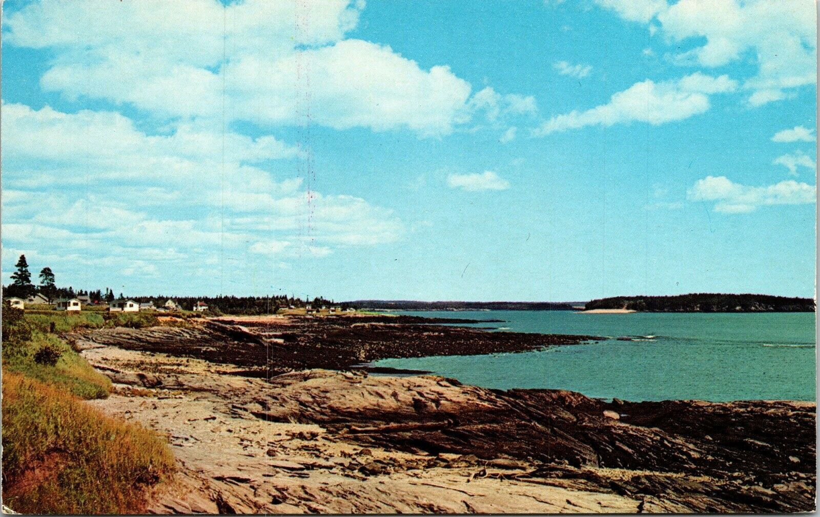 Rocky Beach Pocologan Saint John US Border New Brunswick Canada ...