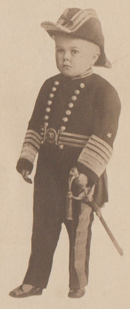 Ringling Brothers Circus RPPC c1910 ADMIRAL THUMB Midget SIDESHOW Freak ...