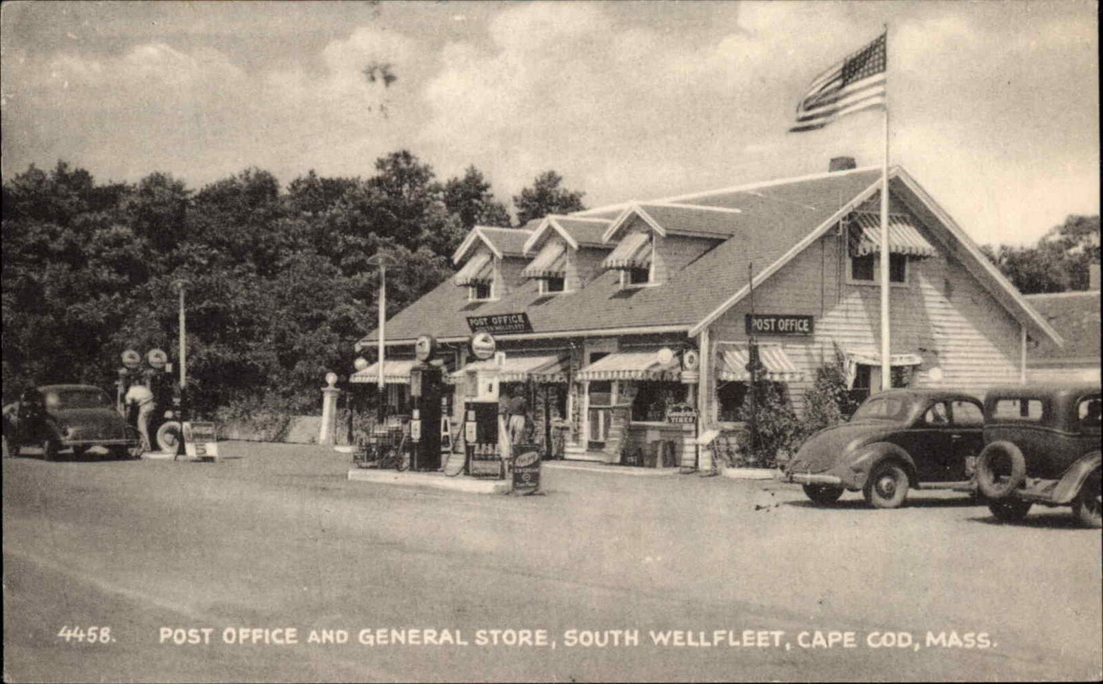 Wellfleet Cape Cod MA Post Office General Store c1900s-20s Postcard ...