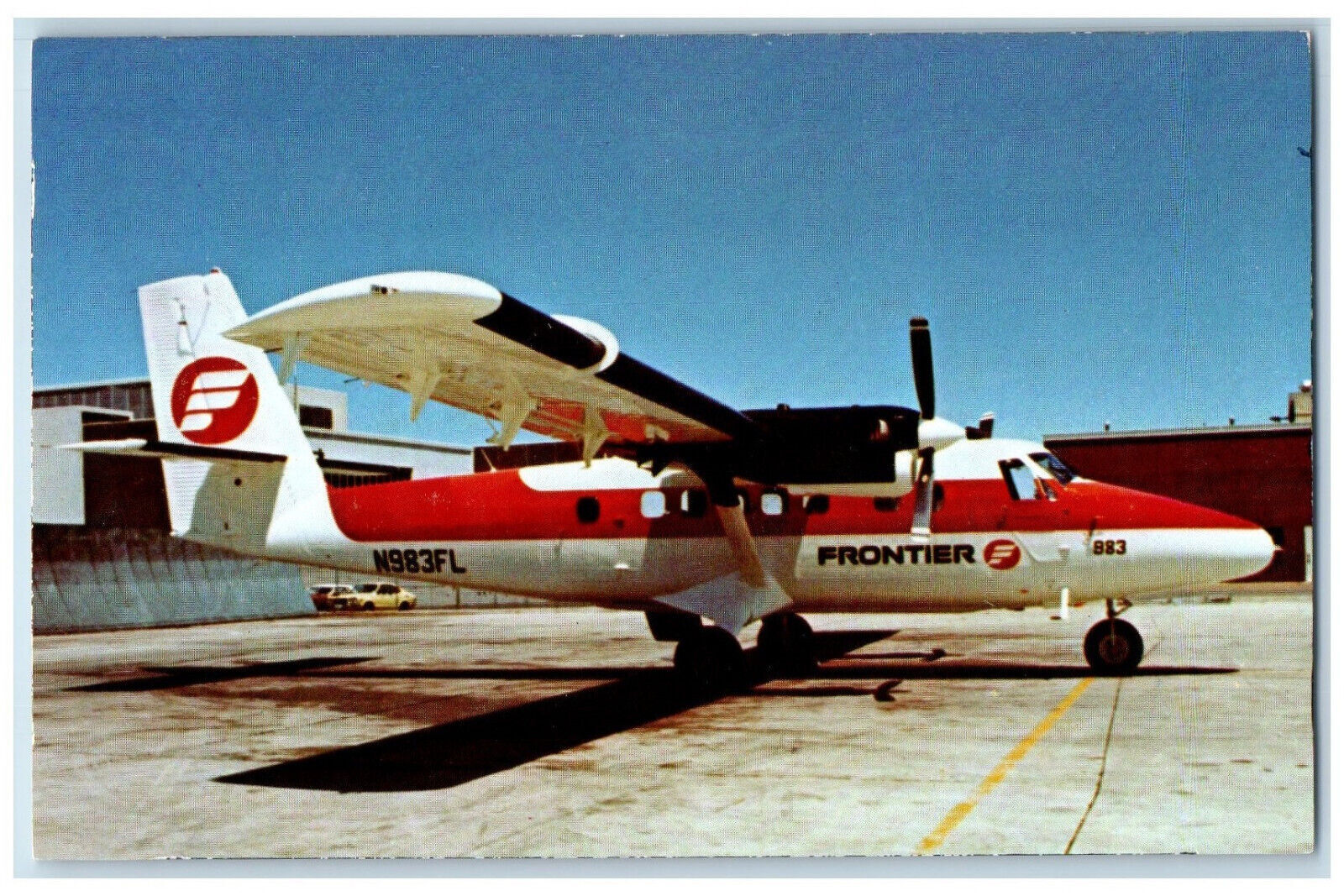 c1960's Frontier De Havilland Twin Otter (C/N 339) Airplane Vintage ...