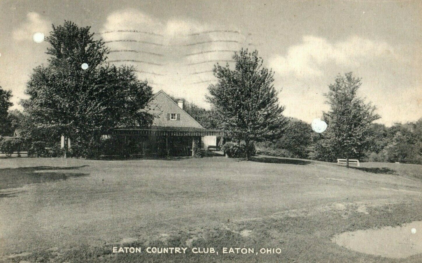 Vintage Eaton Country Club in Eaton, Ohio Postcard | United States ...