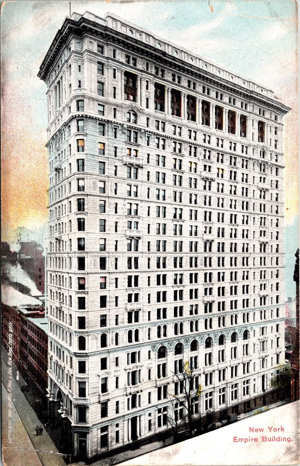 Historic Empire Building Downtown New York City New York DB Postcard ...