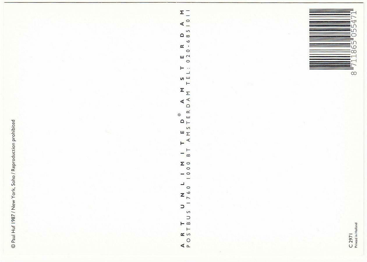 Graffiti by Rene Moncada I Am The Best Artist Soho NYC 1987 Postcard ...