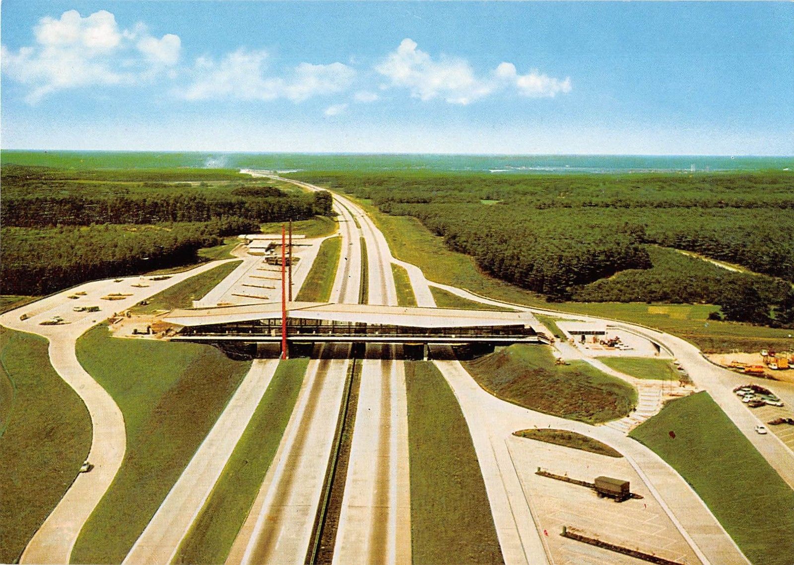 GG8757 bruckenrasthaus dammer berge 1 2 3 autobahn hotel restaurant ...