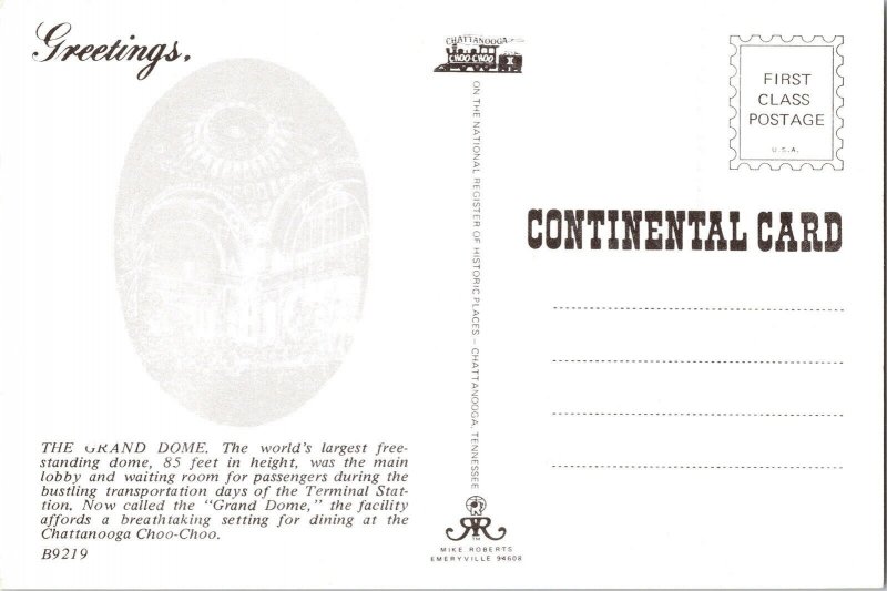 Grand Dome Main Lobby Terminal Station Chattanooga Choo Choo Chrome ...