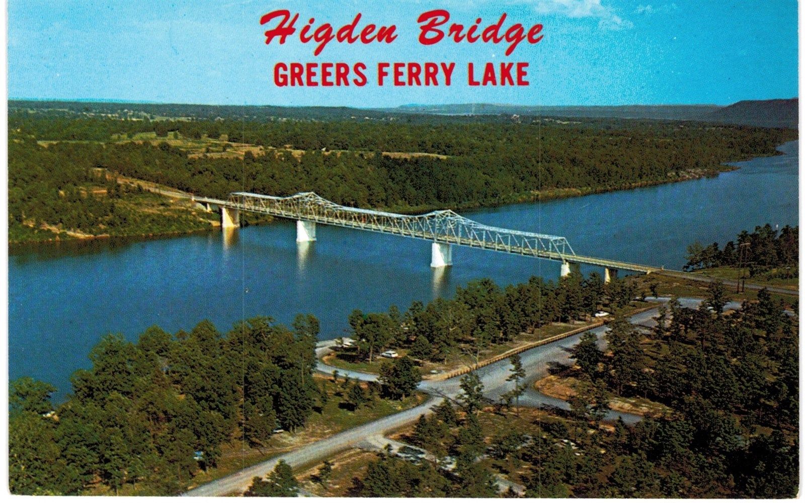 Greers Ferry Lake Higden Bridge 1960 AR | United States - Arkansas ...