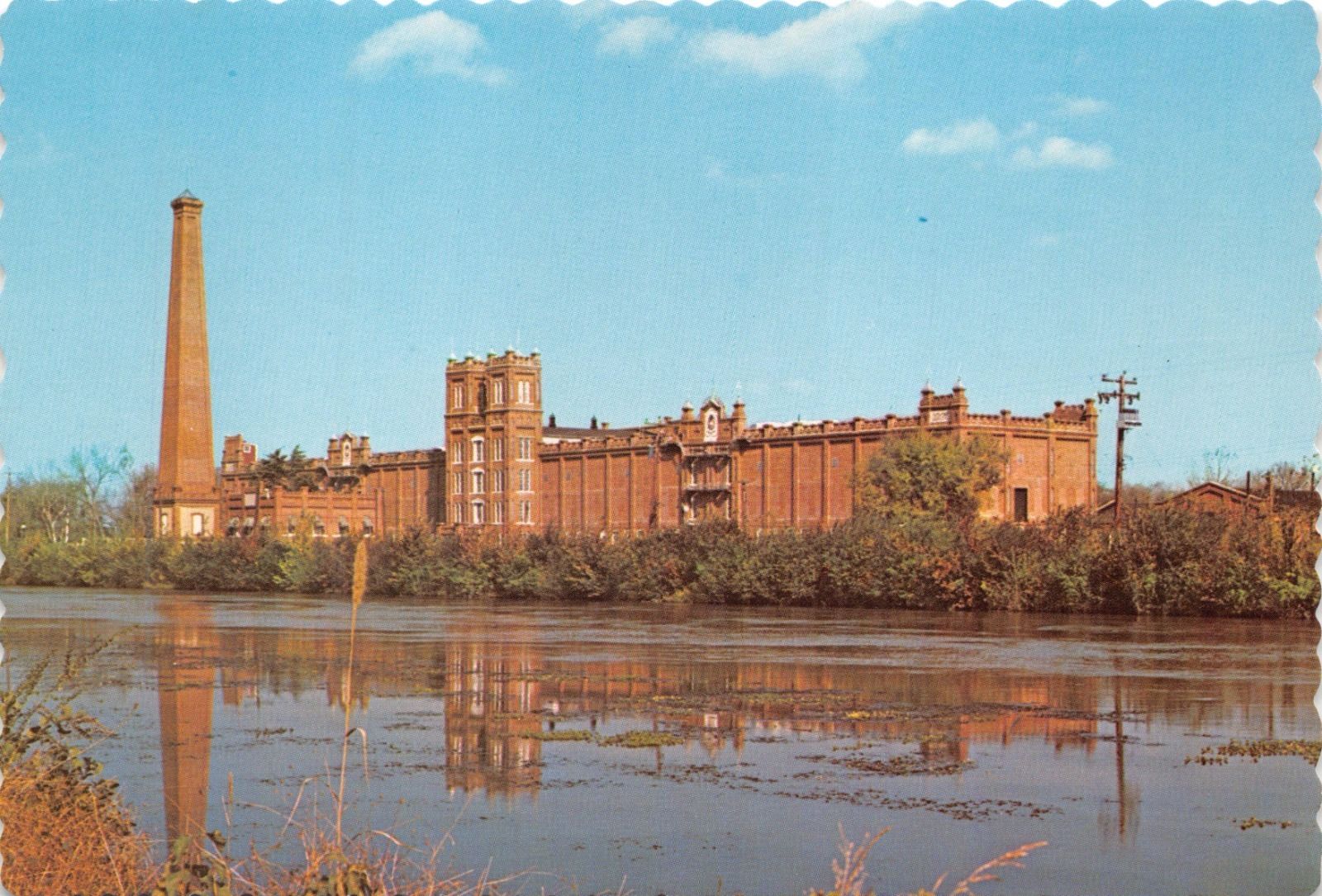 Augusta GA OLD Confederate Powder Works~Sibley Mill~Facade Obelisk ...