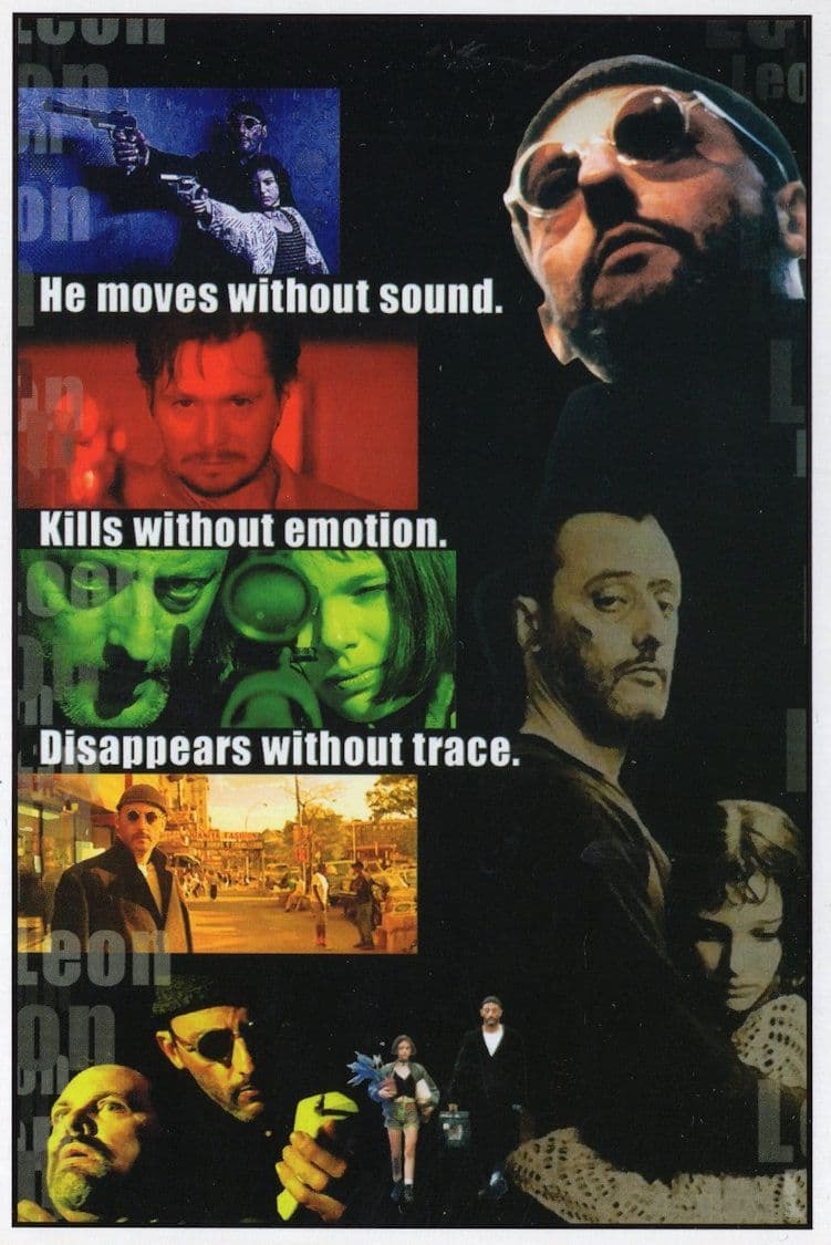 Gary Oldman Leon The Professional Hitman Movie Rare Gun Postcard ...