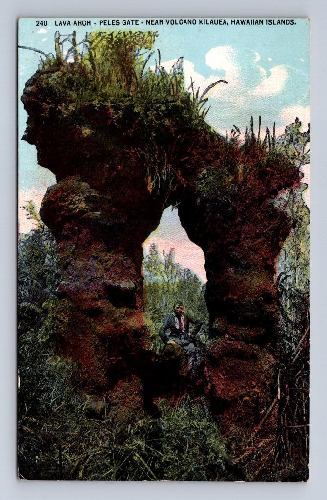 240 Lava Arch Peles Gate Near Volcano Kilauea Hawaiian Islands Hawaii ...