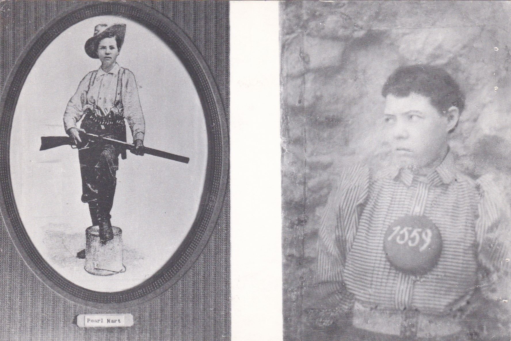 Arizona Yuma Territorial Prison Museum Pearl Hart and Joe Booth ...