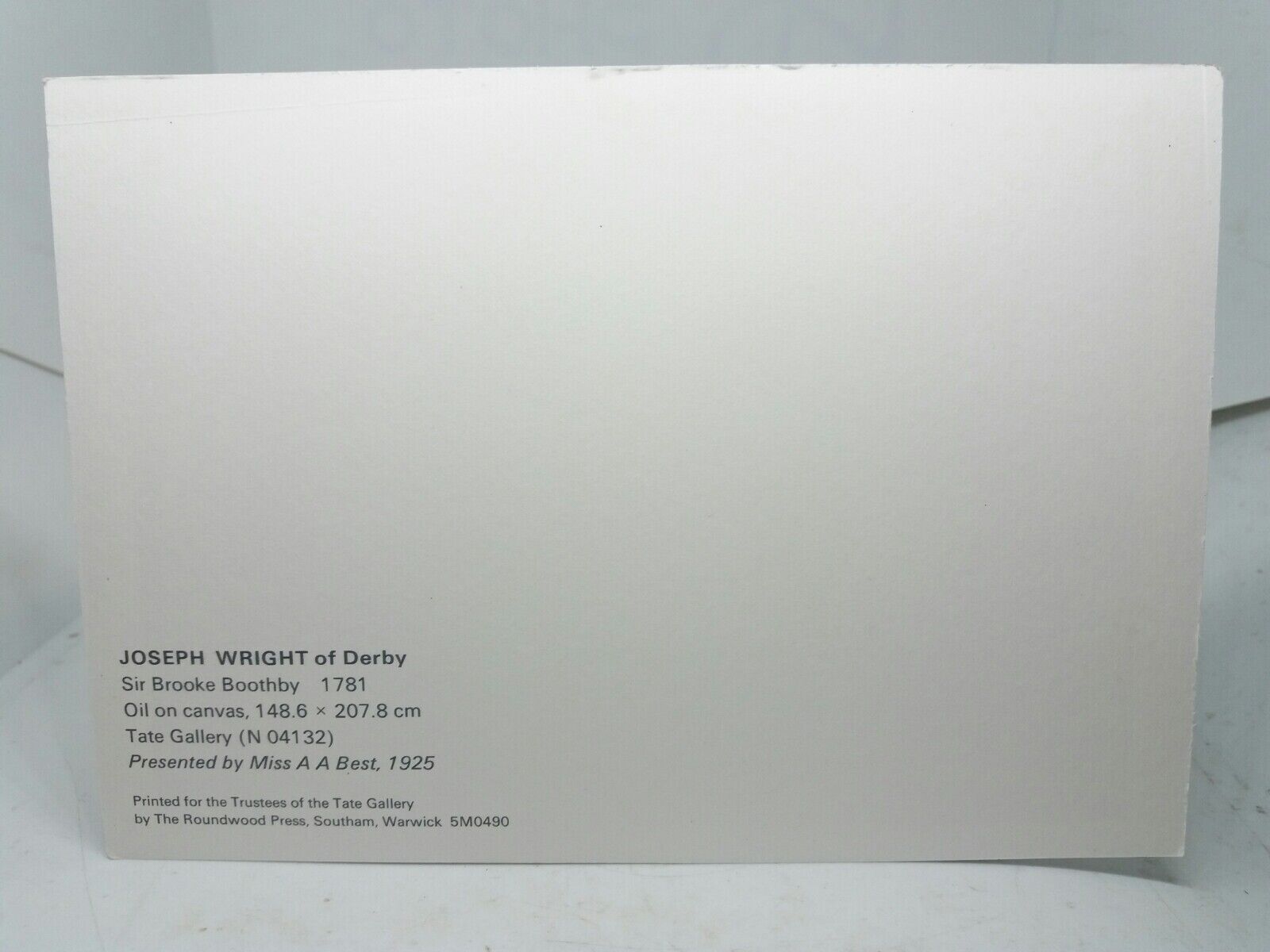 Sir Brooke Boothby 1781 by Joseph Wright of Derby Vintage Art Painting ...