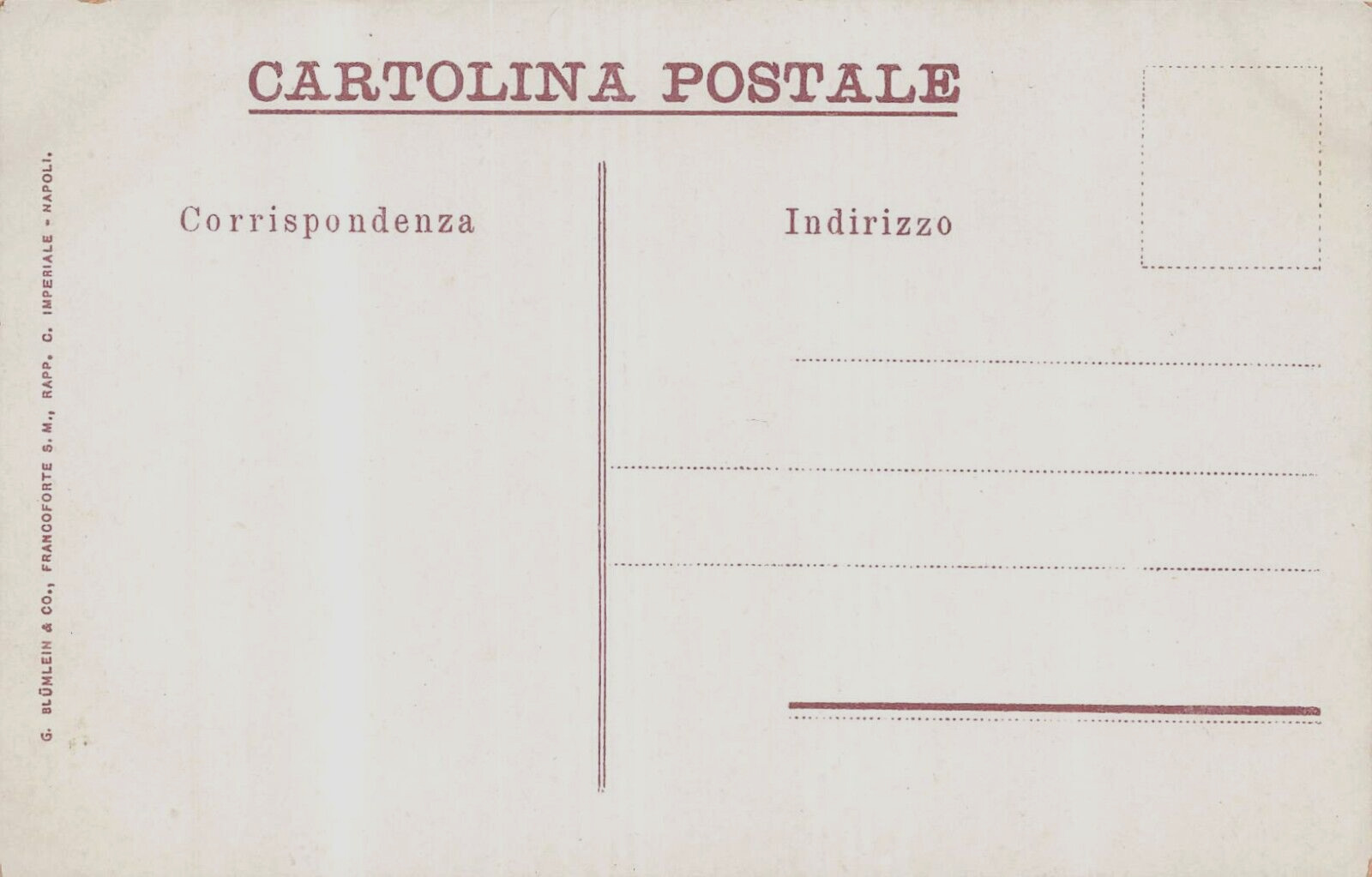 Vesuvio Mount Vesuvius Italy~Volcano Eruzione del 1906~Blumlein ...