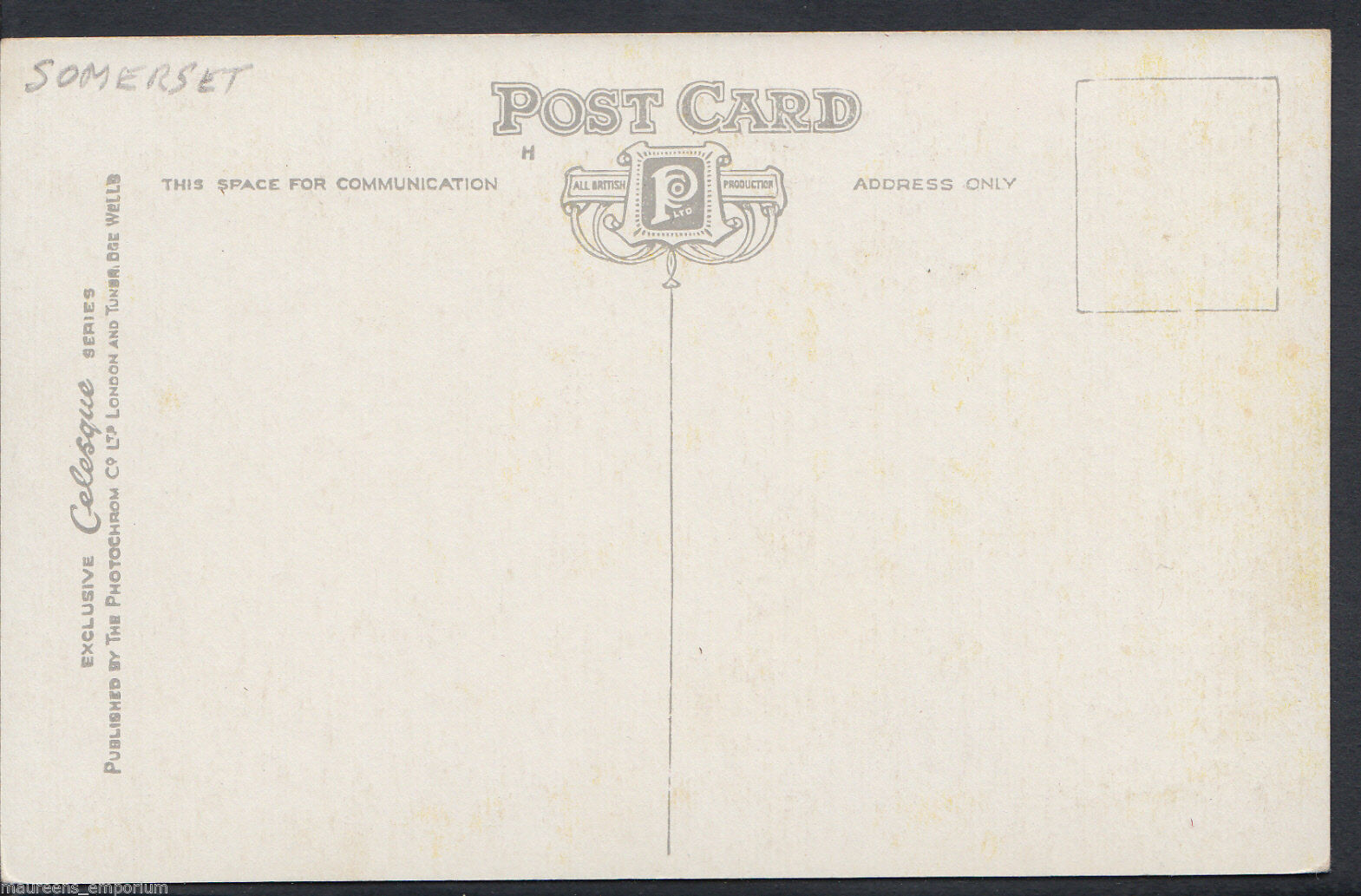 Somerset Postcard - Cheddar, Cox's Cave Transformation Scene RT1187 ...