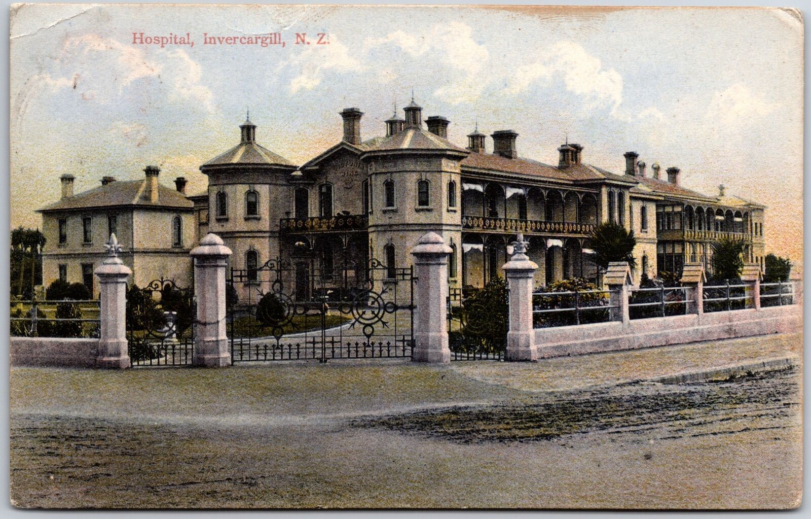 Hospital Invercargill New Zealand Roadway & Building Landmark Posted ...