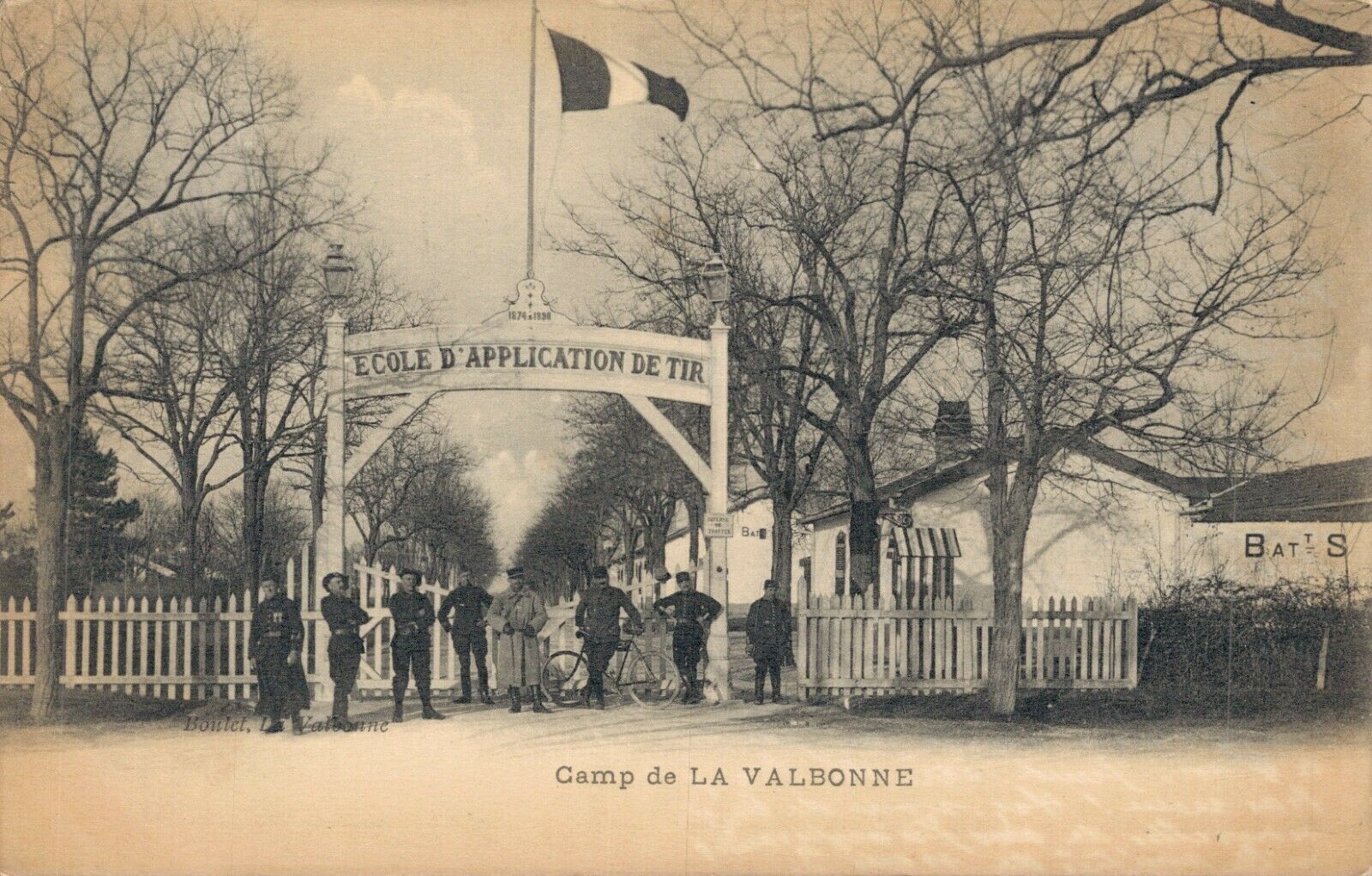 Military Camp de la Valbonne World War 1 Vintage Postcard 07.06 | Other ...