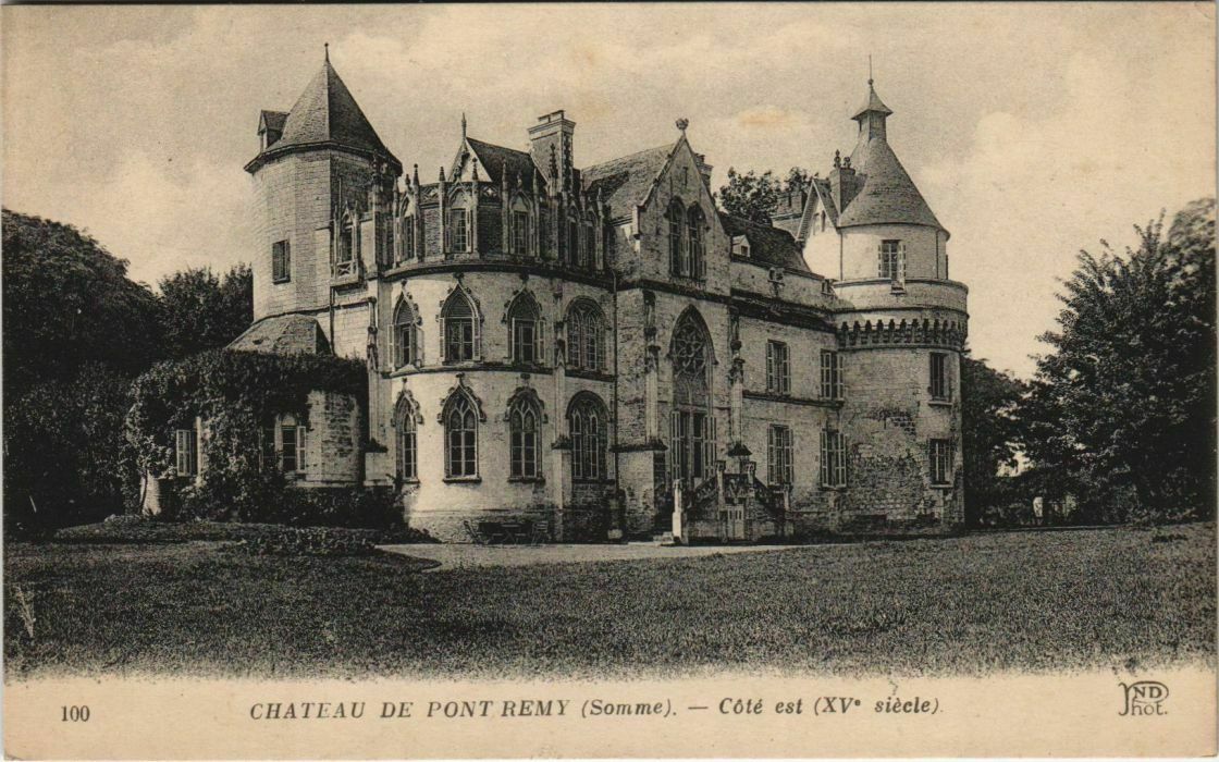 CPA Chateau de PONT-RÉMY Coté est (807720) | Europe - France - Provence ...