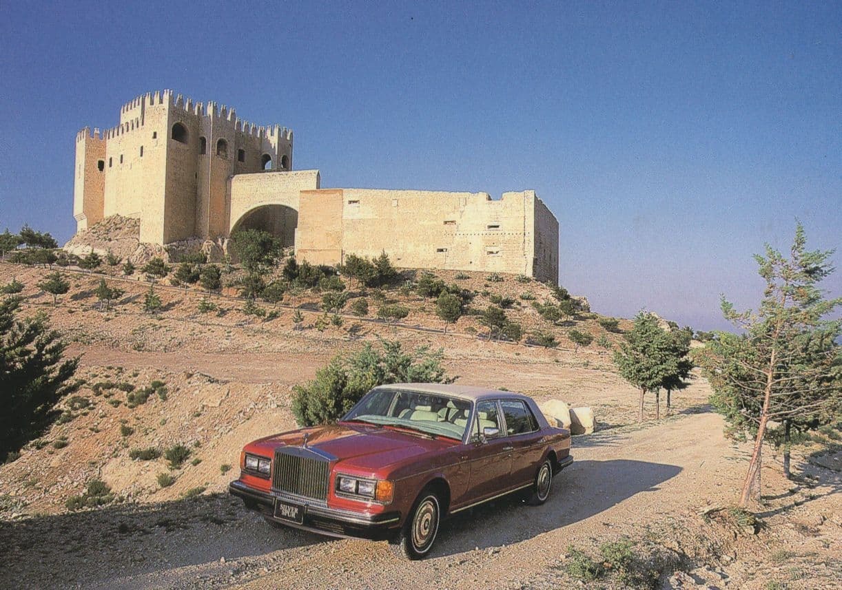 Rolls Royce Silver Spur Classic Car Stunning Rare Castle Postcard ...
