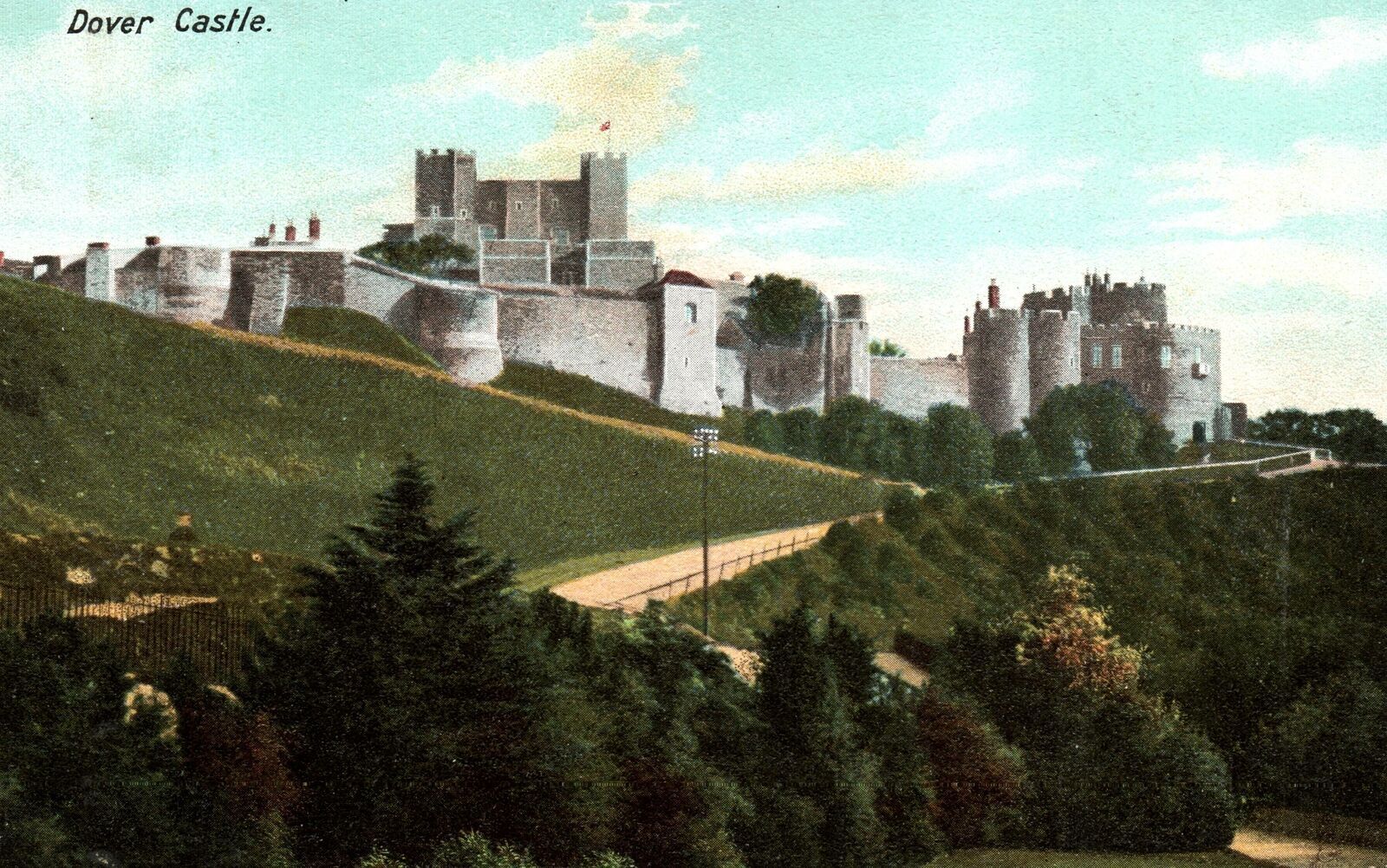 Vintage Postcard Dover Castle England U.K. Raphael TUC Card C. 1910 ...