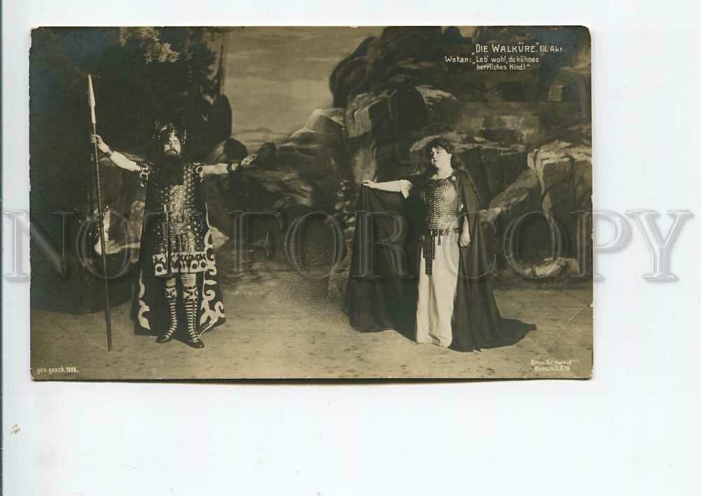 3174410 Wagner WALKURE Valkyrie OPERA Stage Old PHOTO SCHWALB | Topics ...