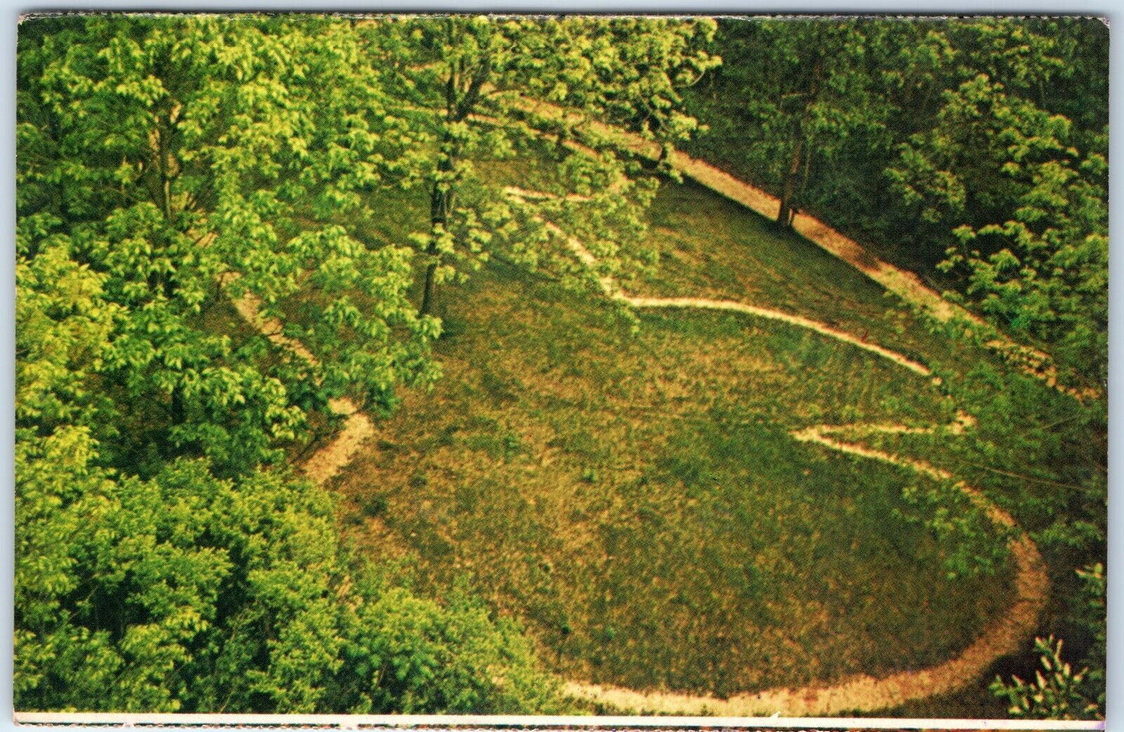 c1960s McGregor, IA Little Bear Mound Effigy Indian Mounds Native ...
