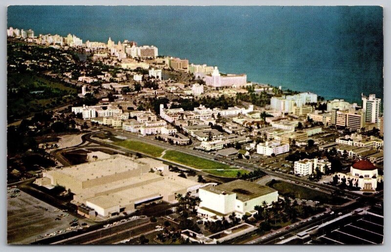 New Miami Beach Exhibition Hall Auditorium Washington Avenue Vintage ...
