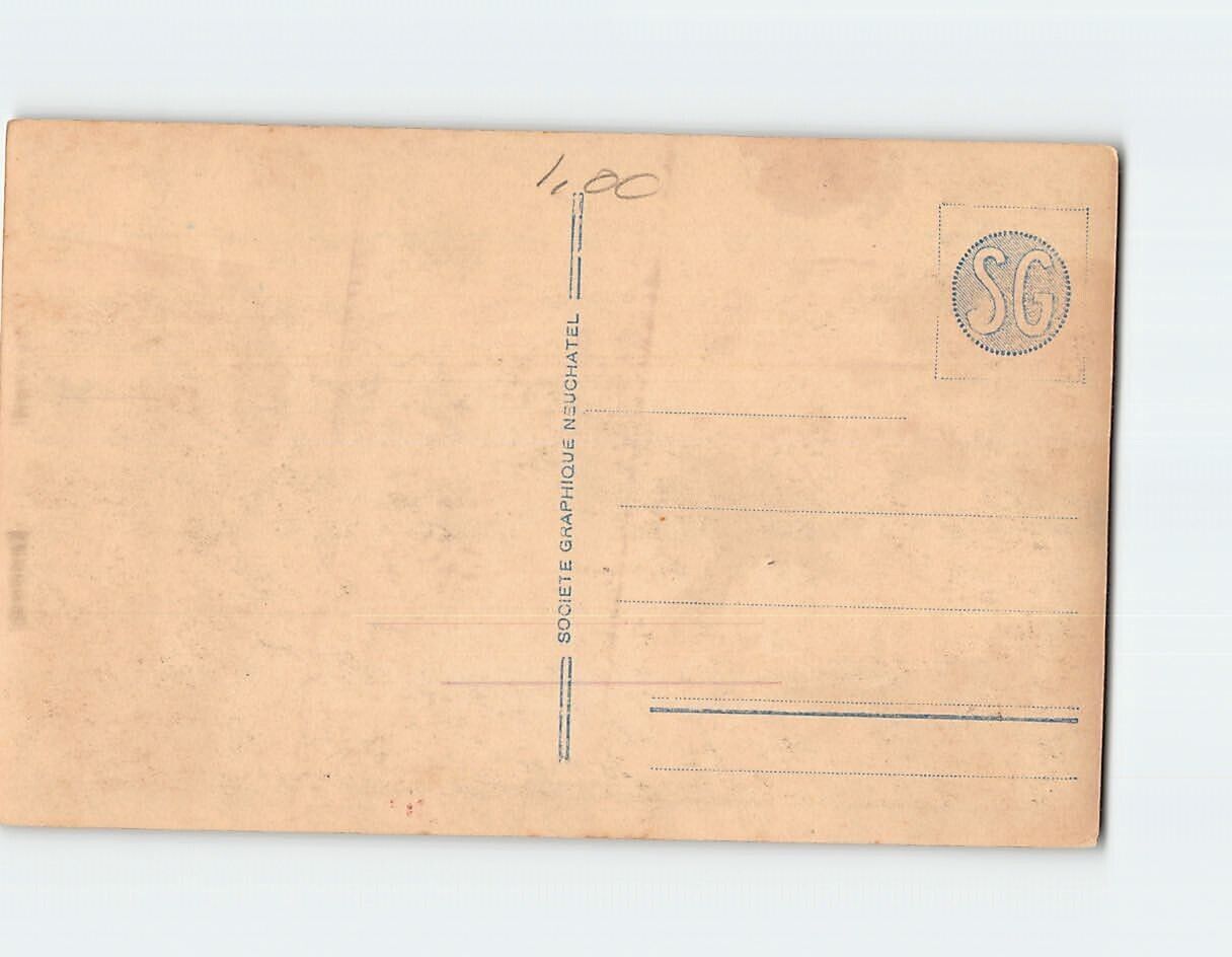 Postcard Hotel Bellevue Kulm Simplon Switzerland | Europe - Switzerland ...