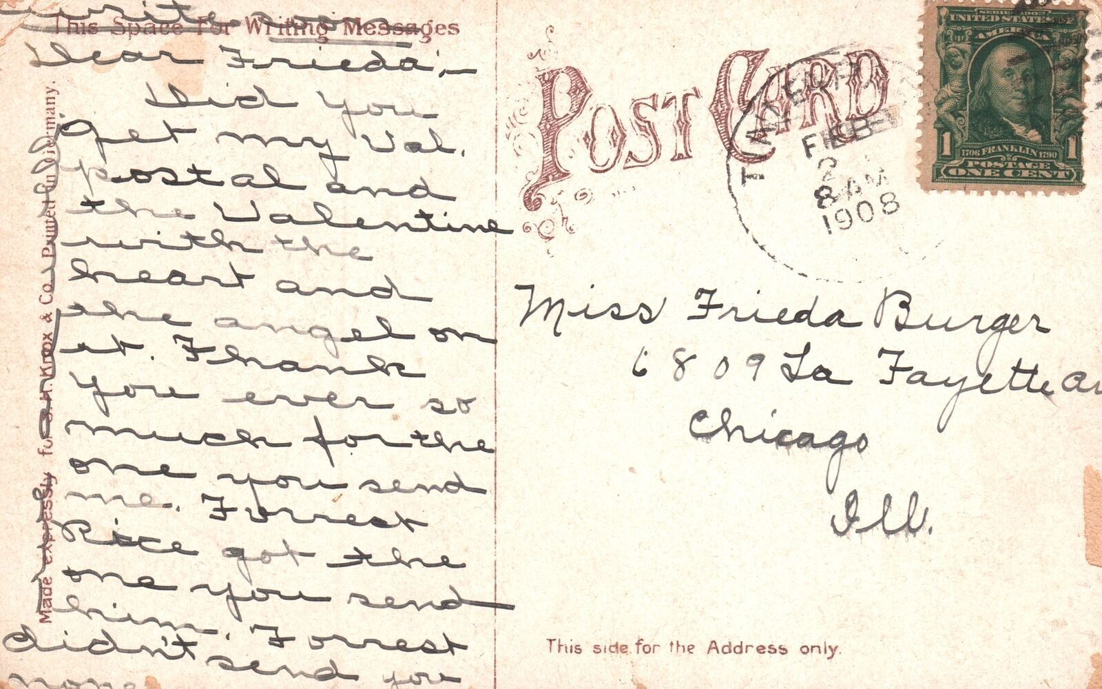 Vintage Postcard 1908 Scene Douglas Park Workers on Lake Chicago ...