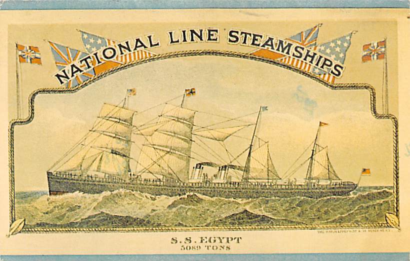 SS Egypt National line steamships SS Egypt National line steamships ...