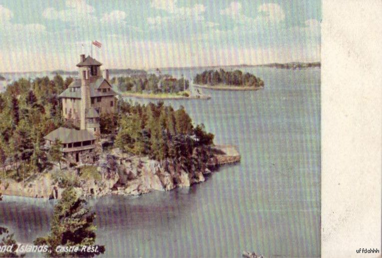 Alexandria Bay, NY Pullman Island Castle Rest Thousand Islands Pre-1907 ...