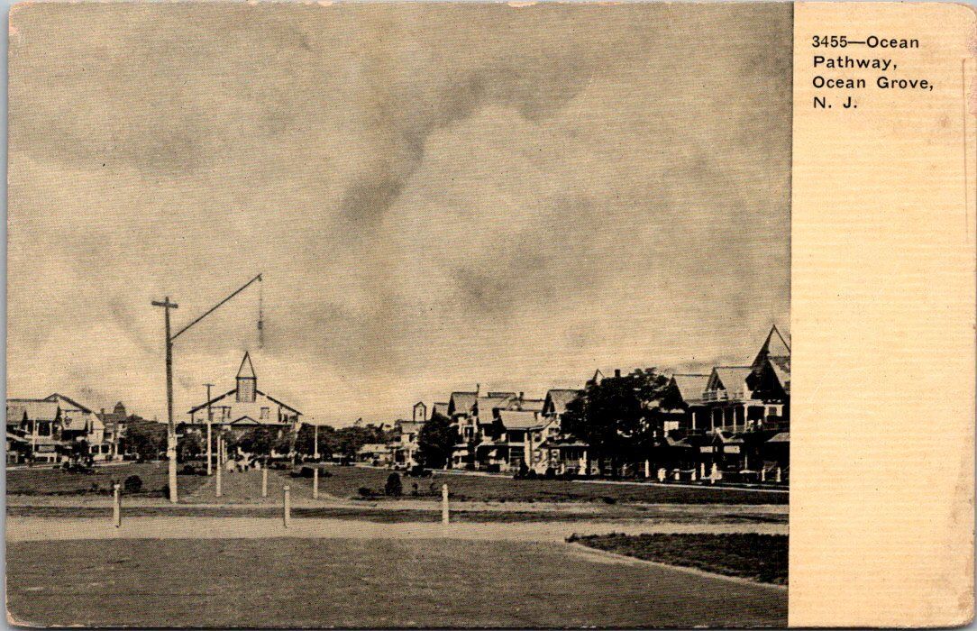 New Jersey Ocean Grove THe Ocean Pathway | United States - New Jersey ...