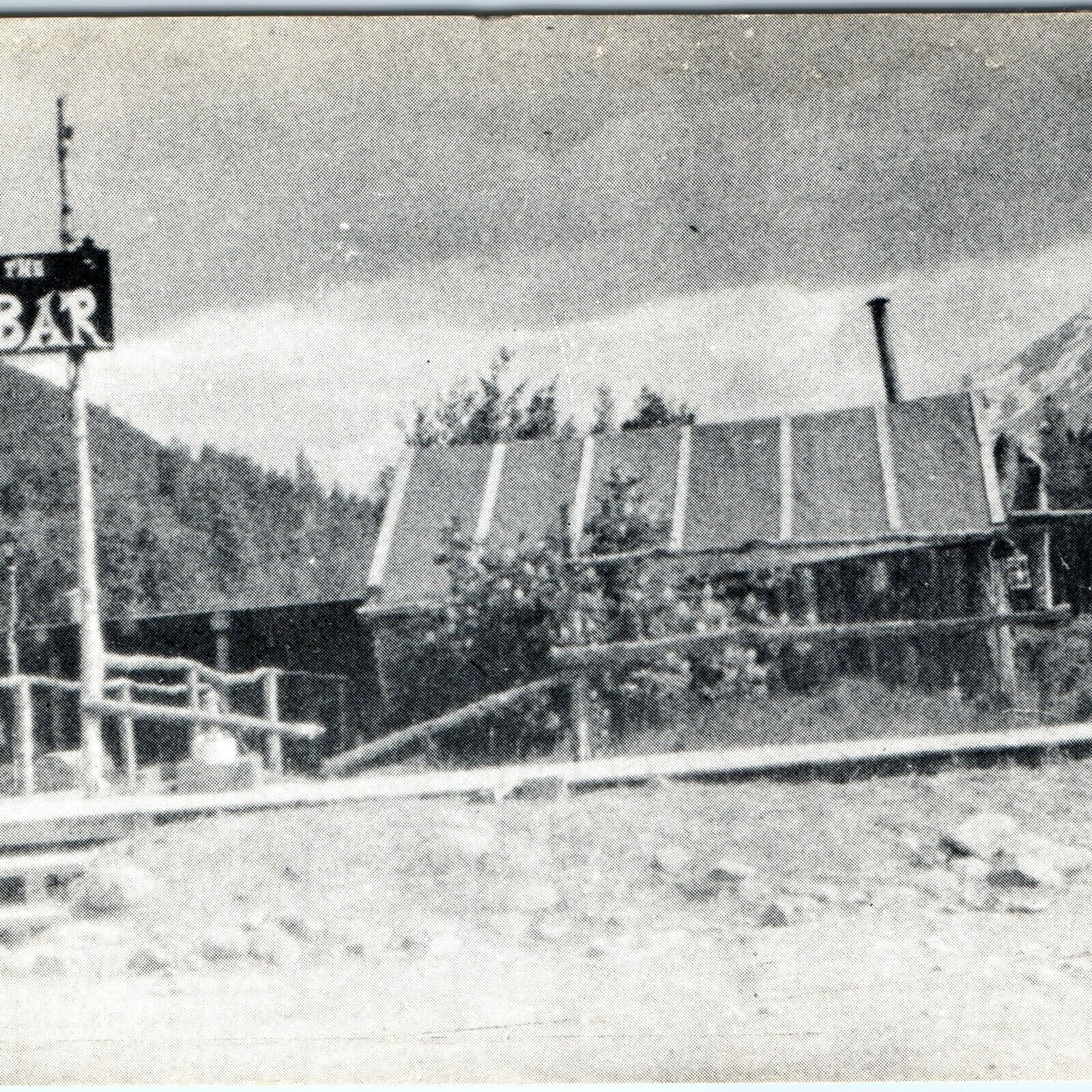 c1970s Bird Creek, AK Bird House Bar Cabin Photo History Postcard ...