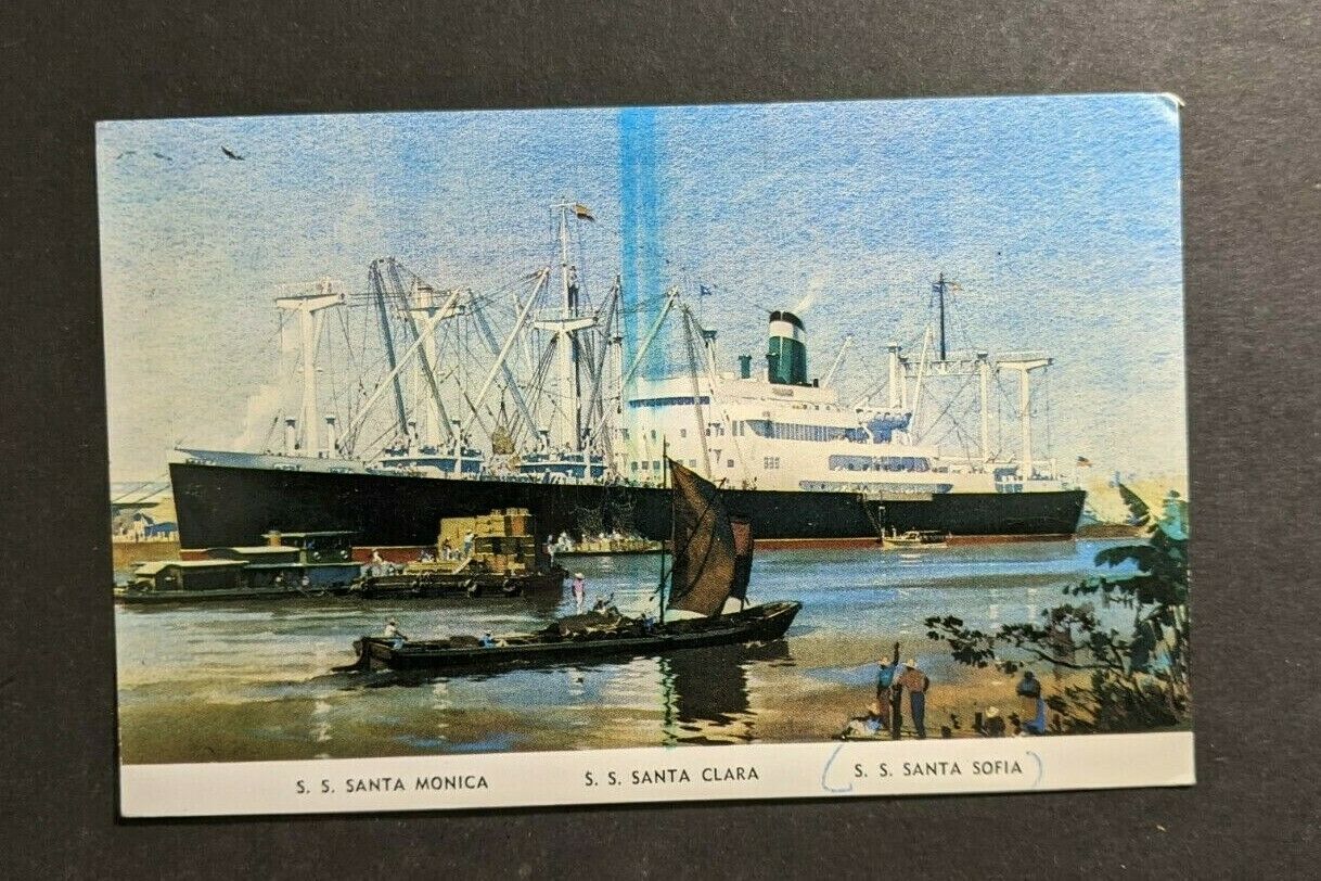 Mint Vintage SS Santa Monica SS Santa Clara SS Santa Sofia Illustrated ...