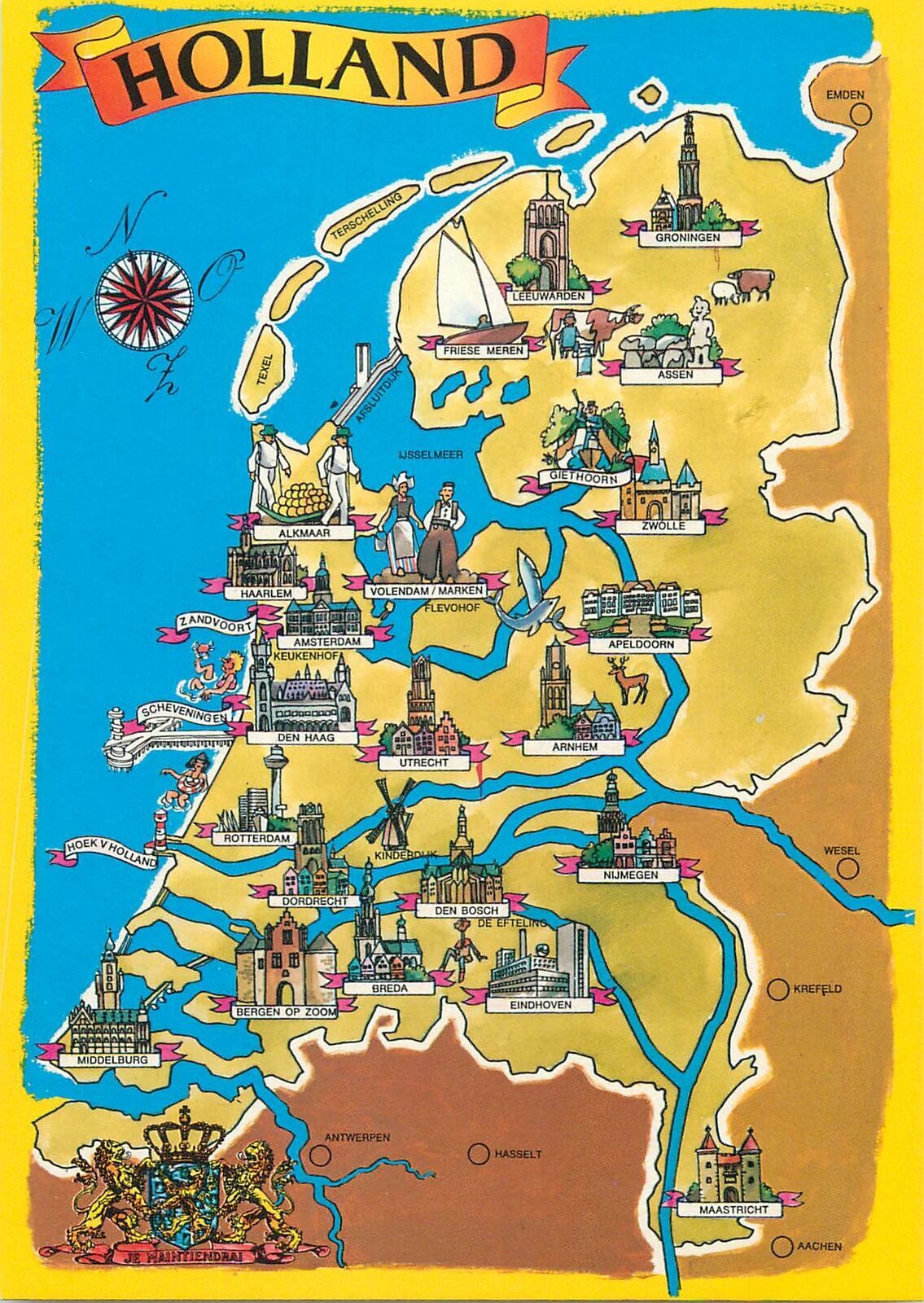 Funny Cartoons About Netherlands