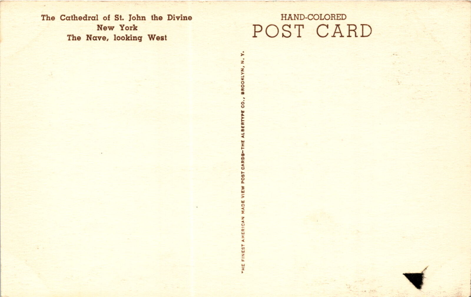 Vintage hand-colored postcard of St. John's Cathedral | Canada ...