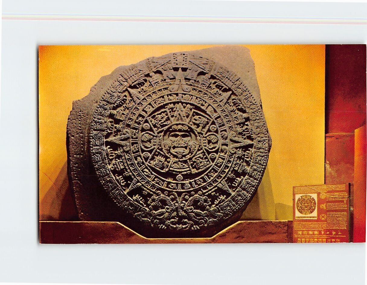 B-185017 Piedra Del Sol Calendario Azteca, Museo Nacional, Mexico City ...